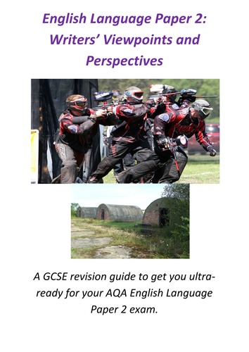 English Language Paper 2 Revision Guide – EnglishGCSE.co.uk